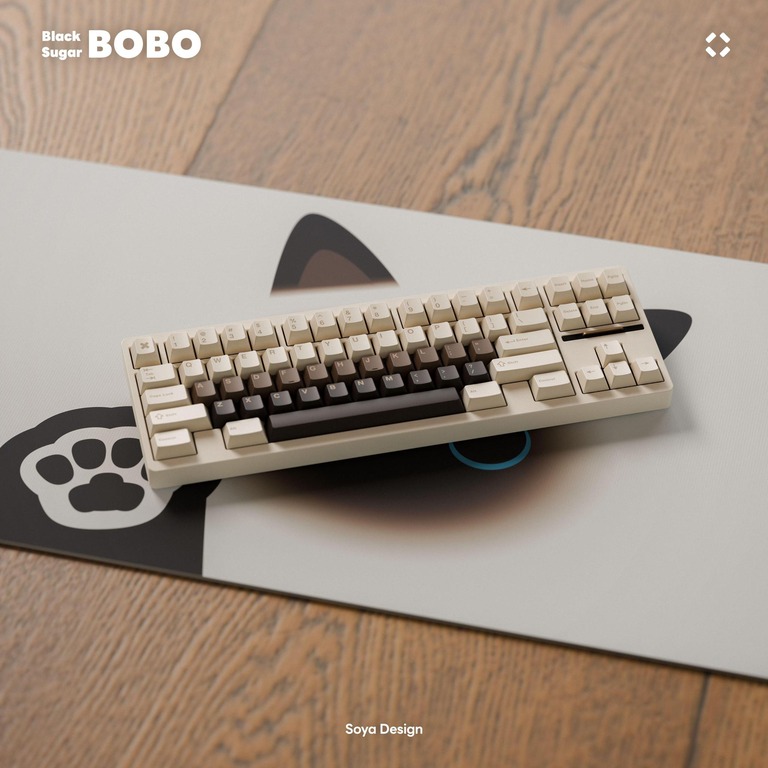 TUTKEYS Black Sugar Bobo Keycaps (IC) - Interest Check | Duckeebs ...