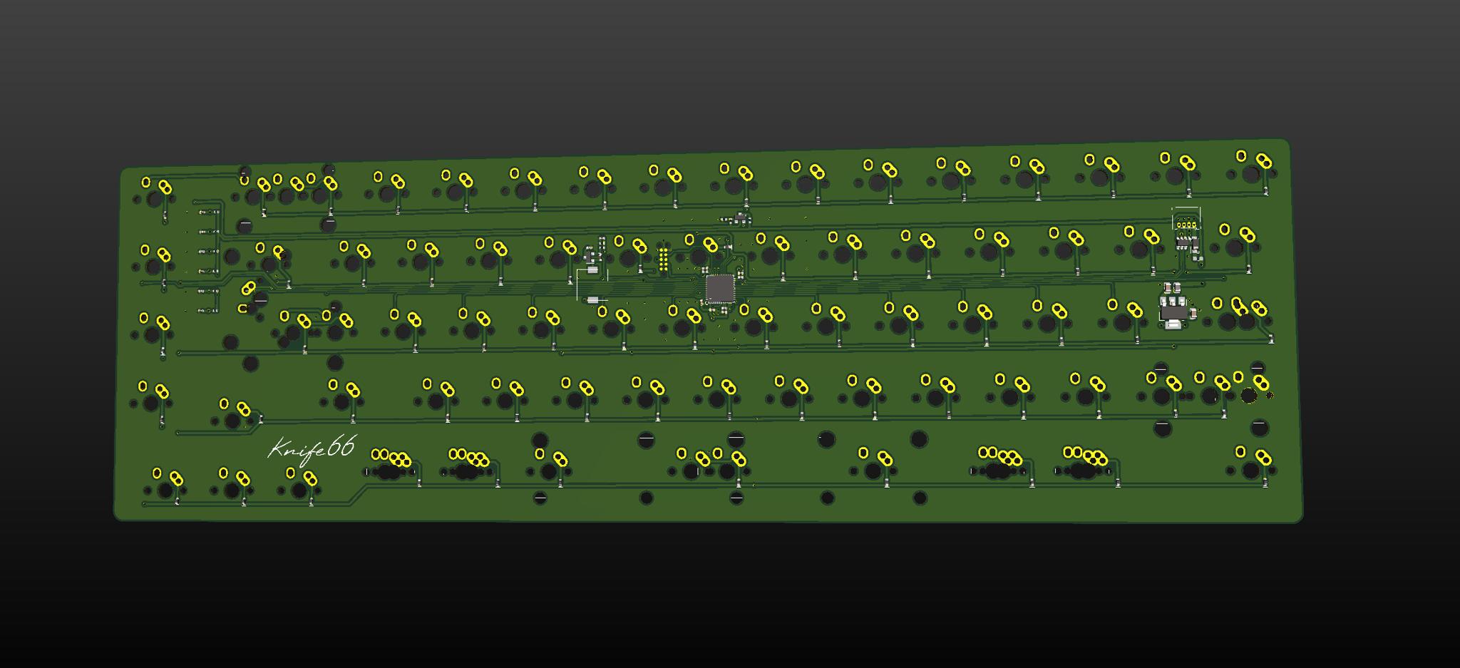 Duckeebs | CA66 Replacement PCB R2