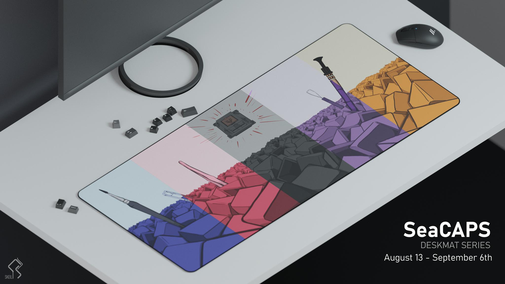 Duckeebs | SeaCAPS Deskmat Series